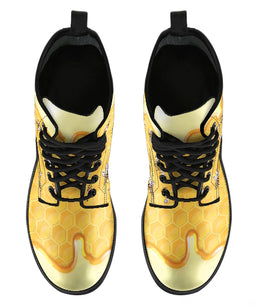 Sweet Honey Bee Boots - Handcrafted & Unique | Sole Design Studio