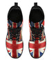British Union Jack Vegan Women's Vegan Leather Combat Boots | Sole Des